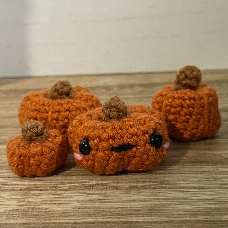 Mini Pumpkins - 3 Crochet Patterns | Amigurumi Pattern | Halloween ...
