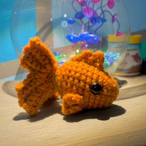 Bubbles the Goldfish | Goldfish Crochet Pattern | Amigurumi Pattern ...