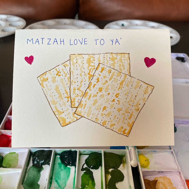 Matzah Love to Ya. Passover, Matzo - Etsy