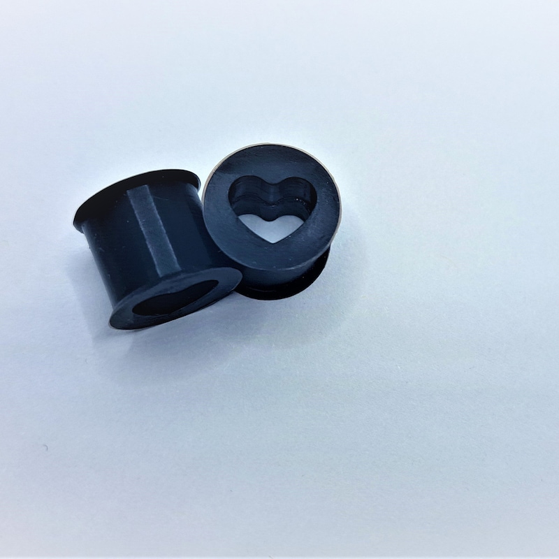 Heart Gauges Tunnels - Etsy