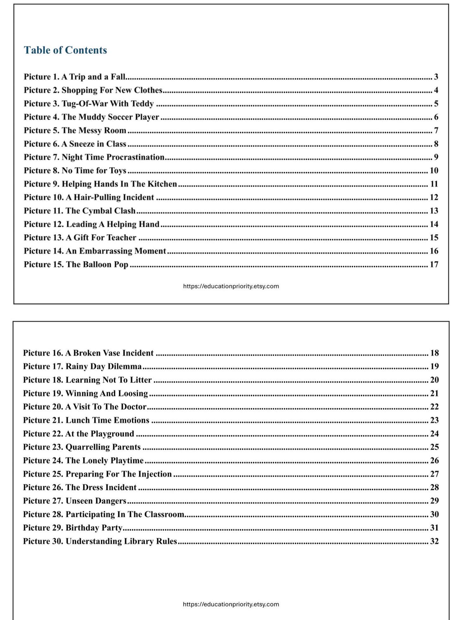Social Inferencing Picture Cards: Kids Emotions & Skills (digital ...