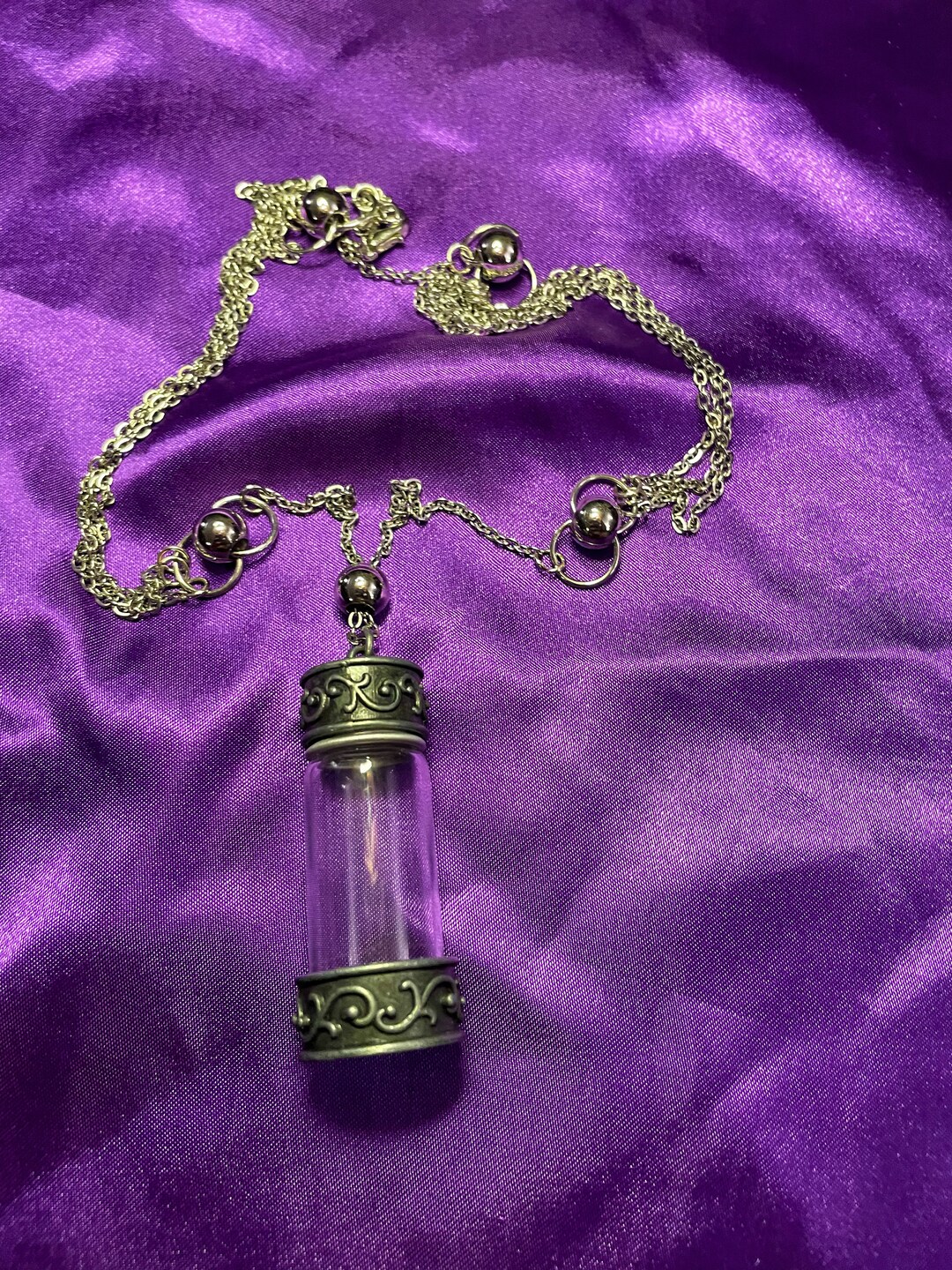 Witchcore Cottagecore Dark Academia Vial/potion/bottle Necklace - Etsy