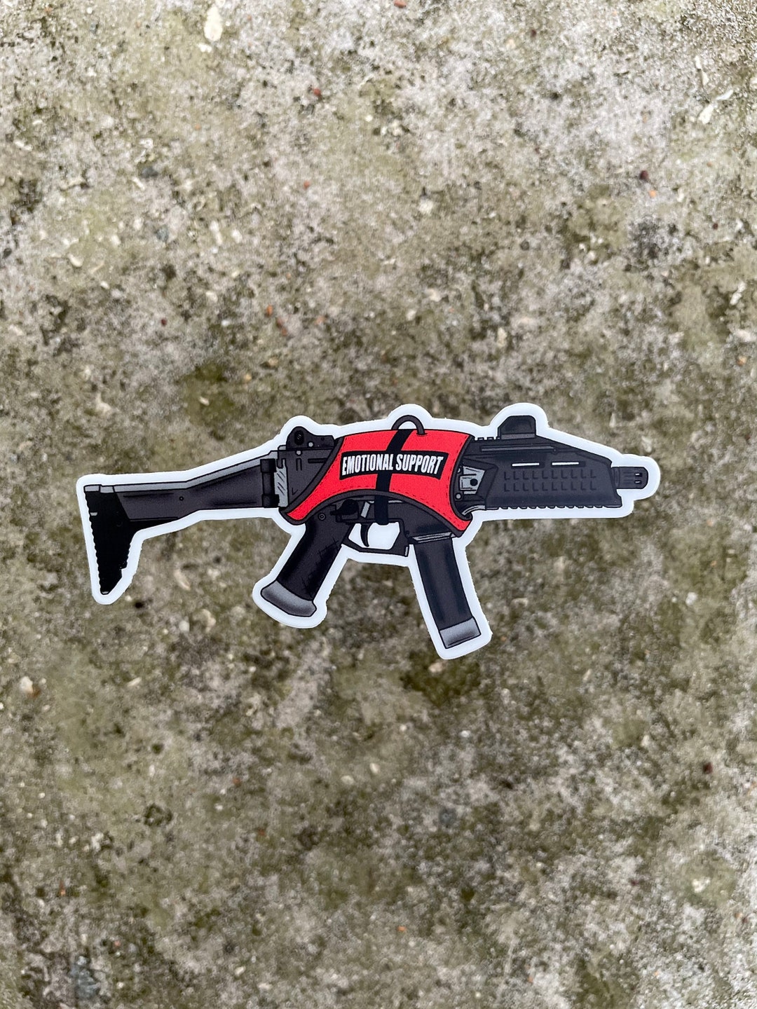 Emotional Support Gun - Etsy