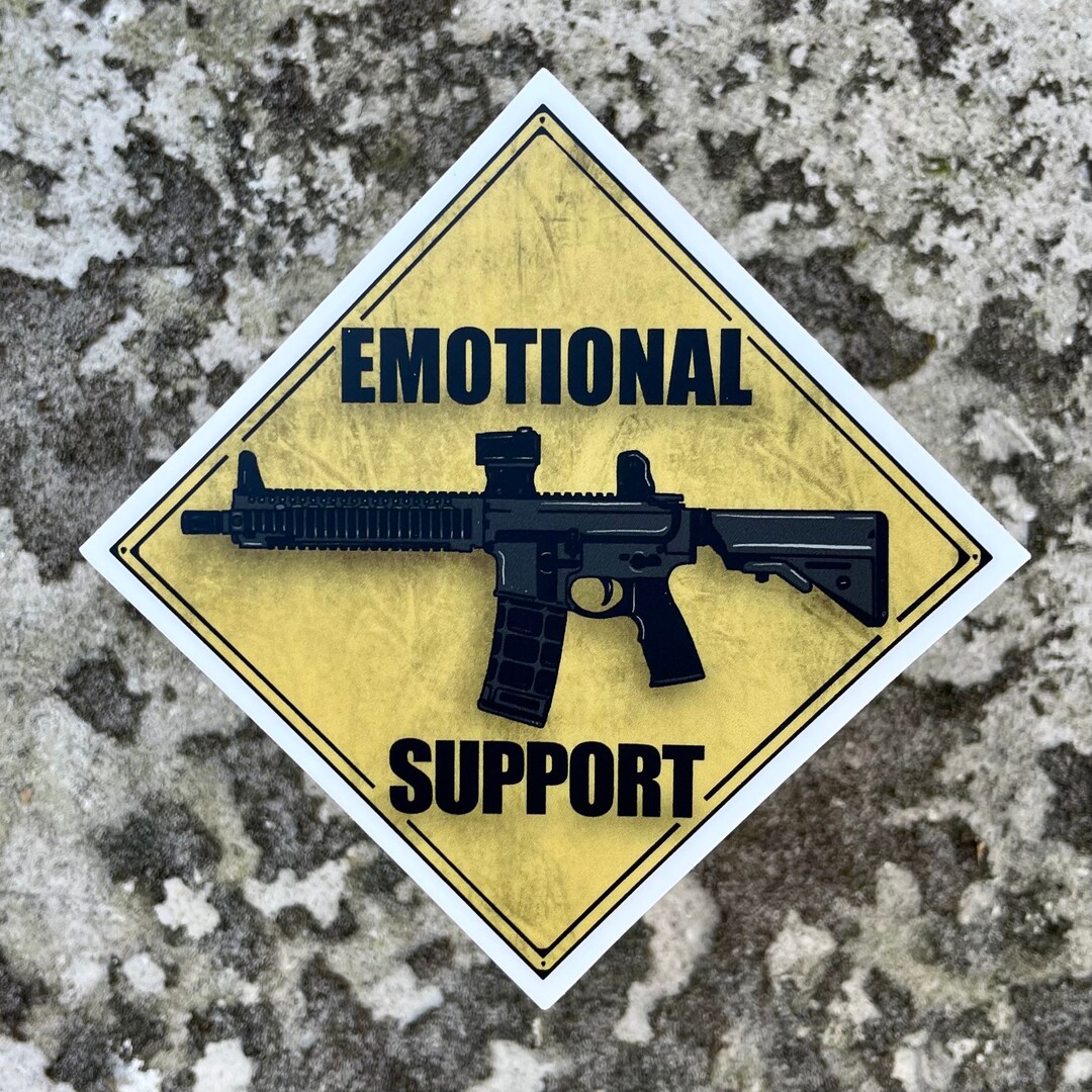 Emotional Support Sign - Etsy