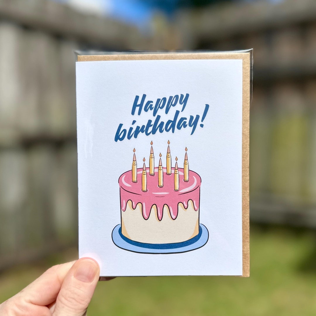 Tactical Happy Birthday Card - Etsy