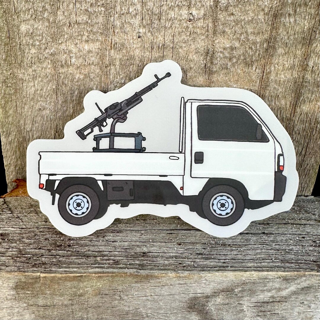 Kei Truck Tactical Sticker - Etsy
