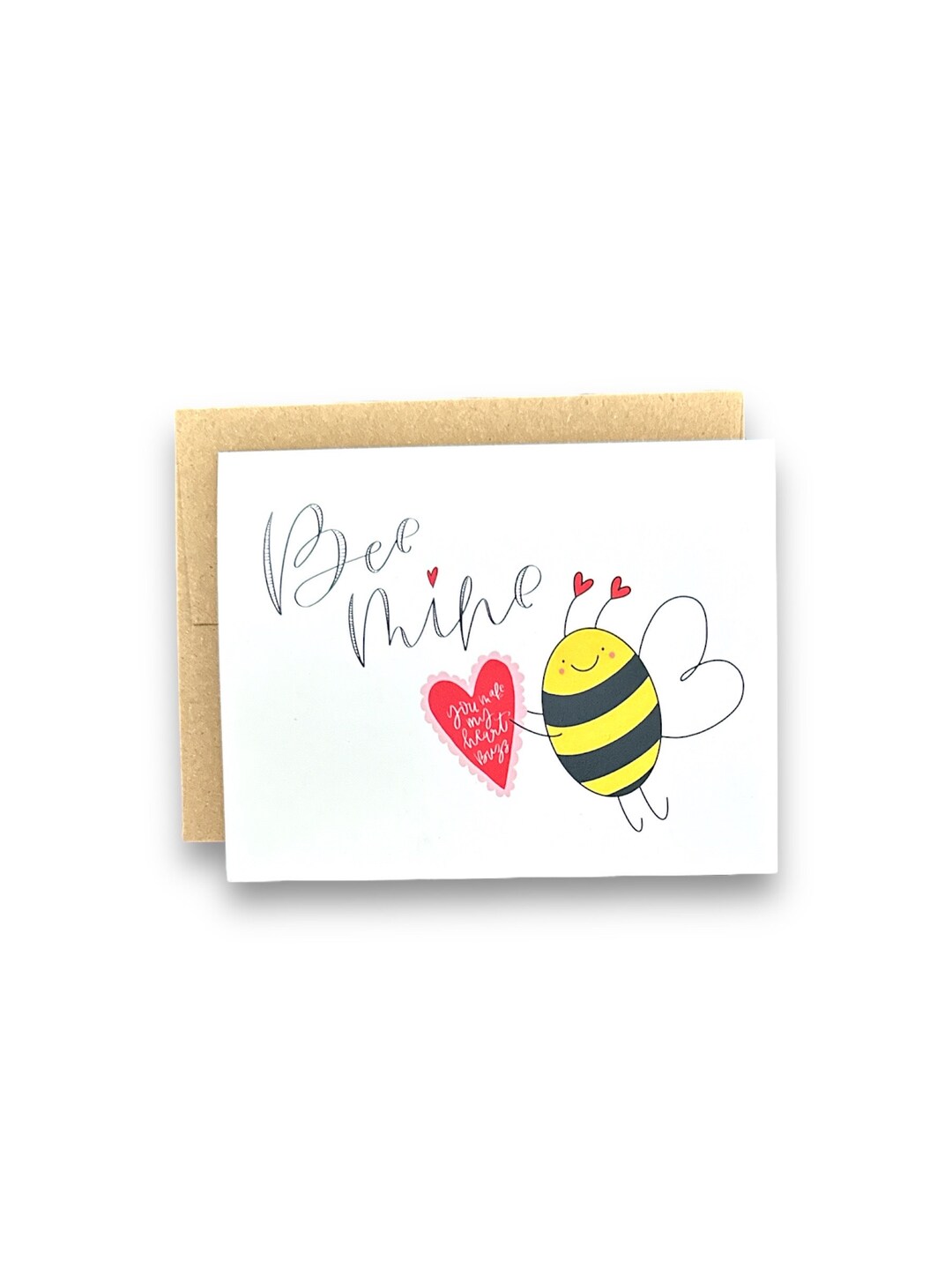 Bee Mine Valentine Card - Etsy
