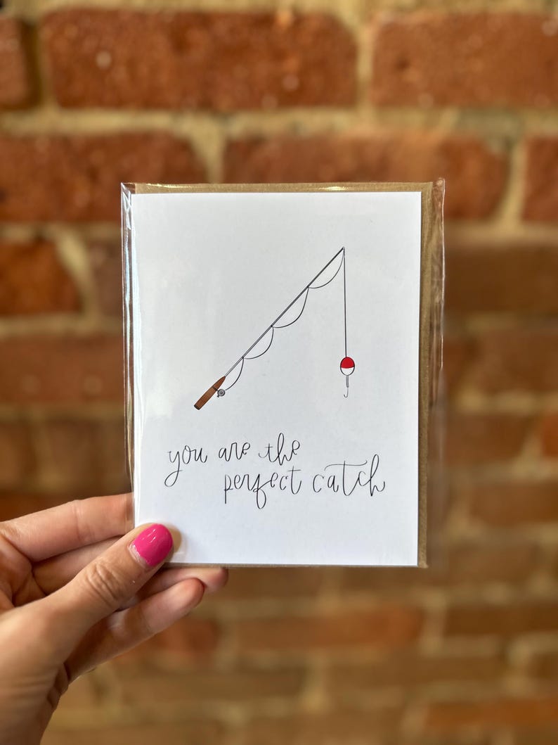 Perfect Catch Card - Etsy