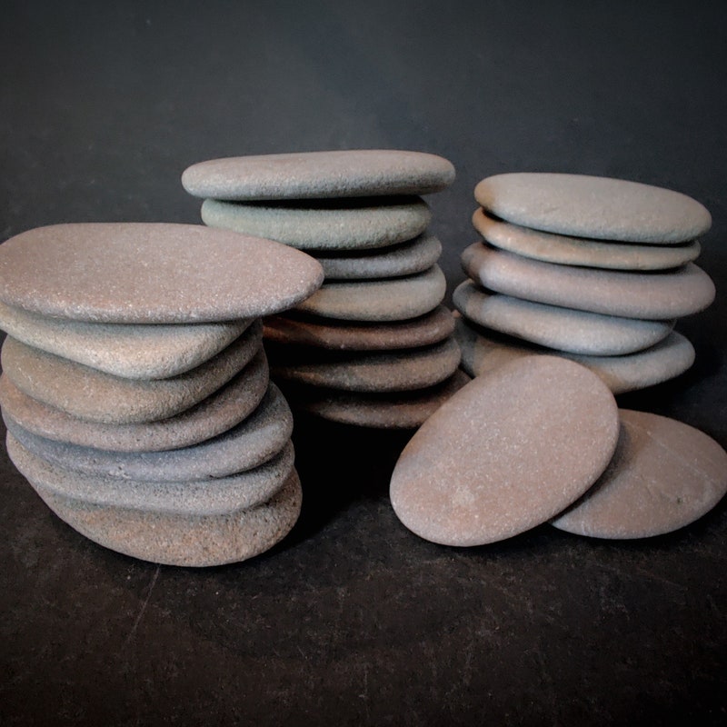 Flat Stones - Etsy