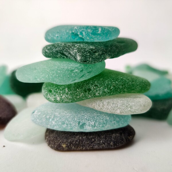 Genuine Sea Glass - Etsy