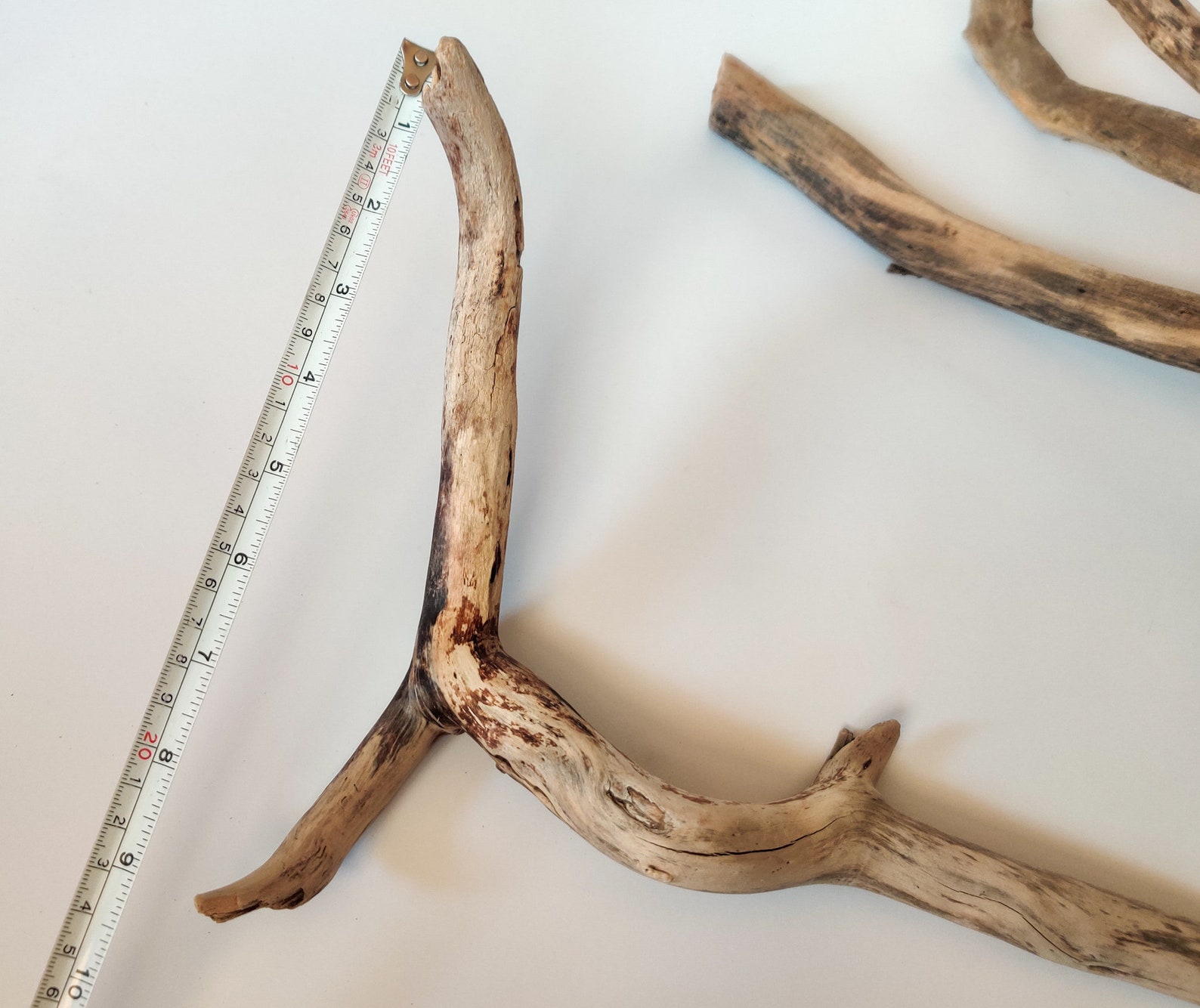 4 Large and Curvy Driftwood Sticks 16''18'' - Etsy