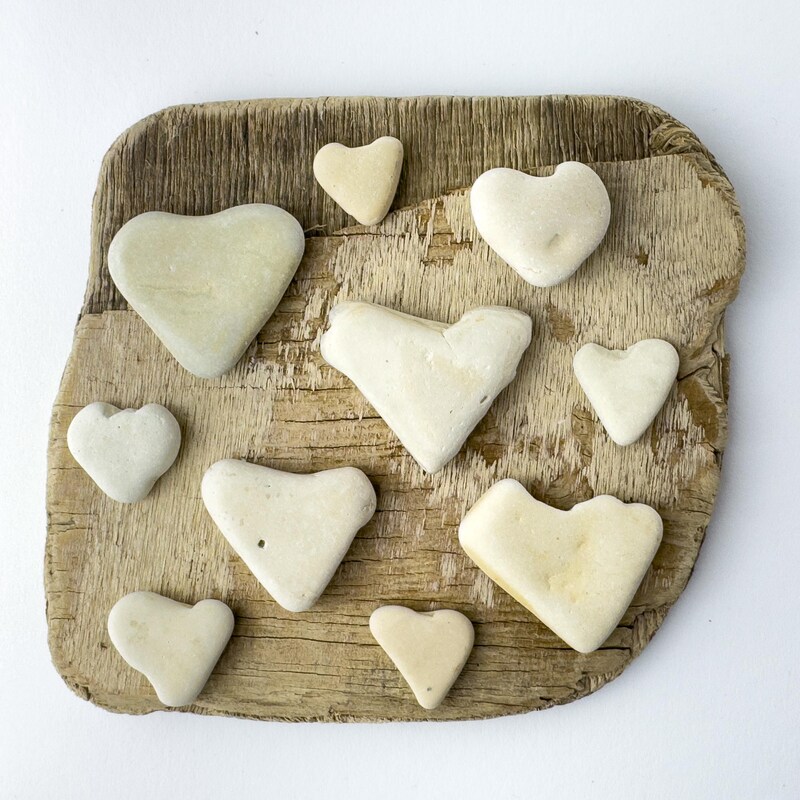 Heart Shaped Rocks - Etsy