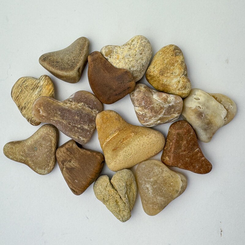 Heart Shaped Rocks - Etsy