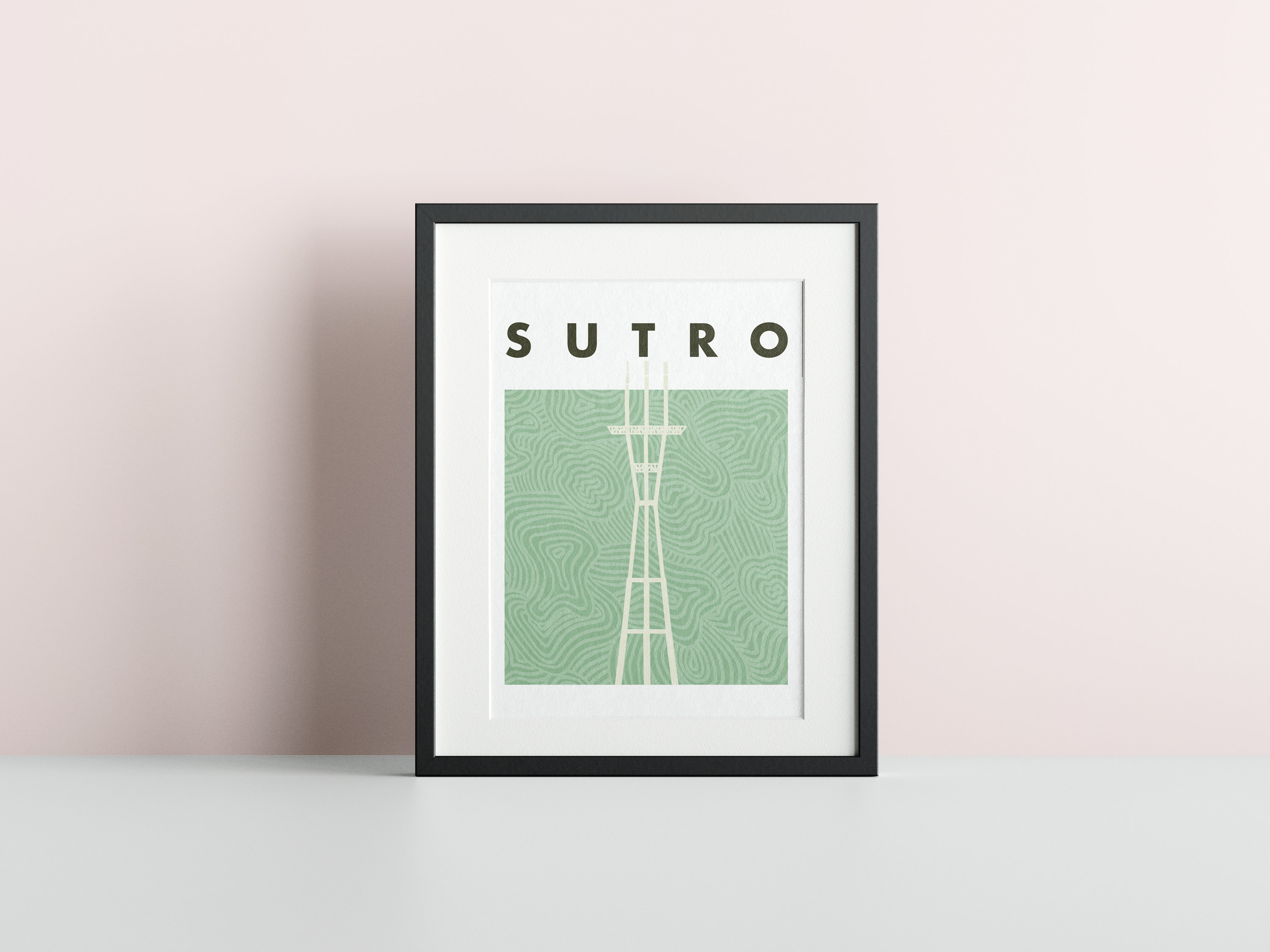 Sutro Tower Print - Etsy