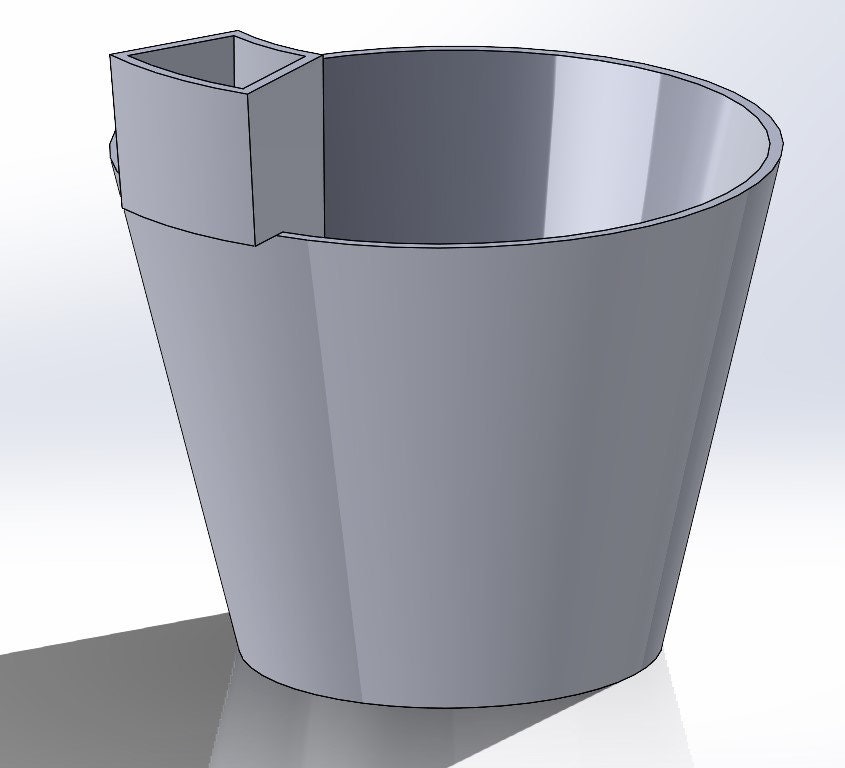 3D CAD Files for Self Watering Planter - Etsy