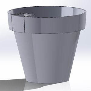 3D CAD Files for Self Watering Planter - Etsy