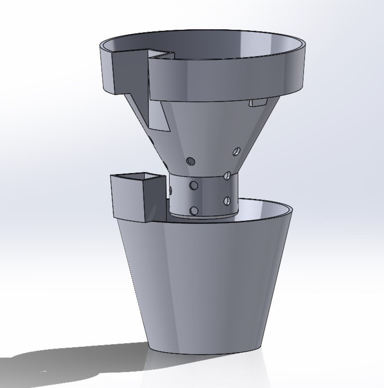 3D CAD Files for Self Watering Planter - Etsy