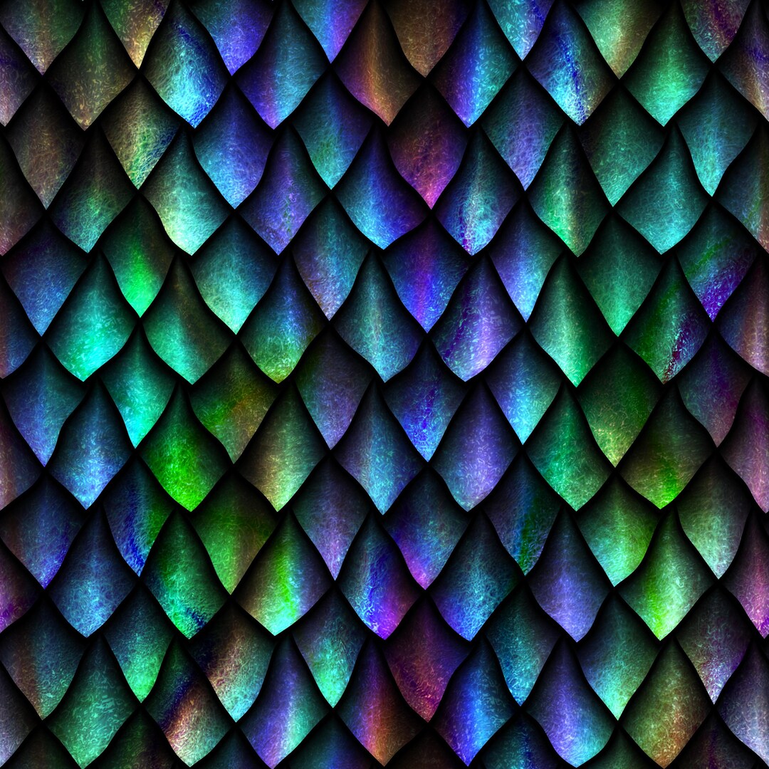 Large Scale Dragon Scales Velvet Fabric - Etsy