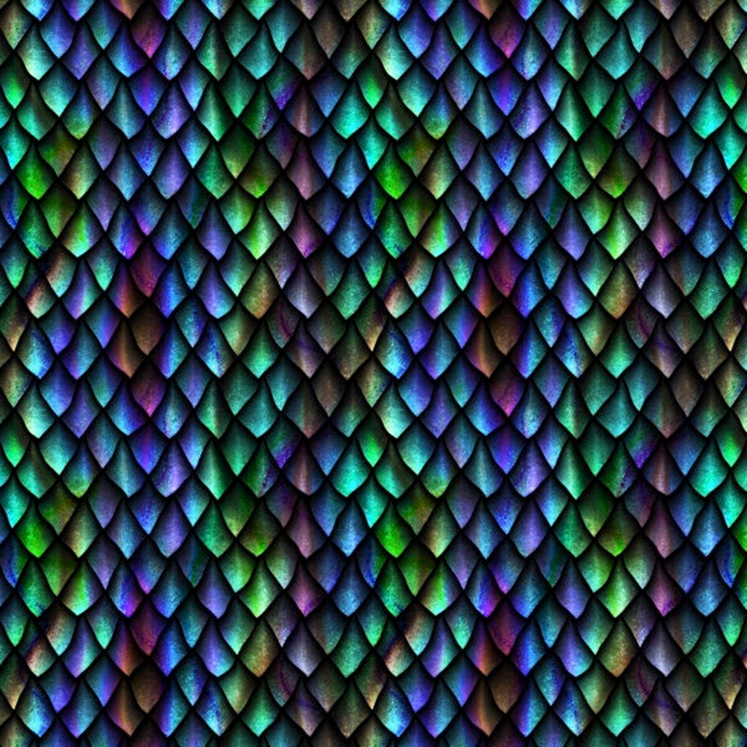 Large Scale Dragon Scales Velvet Fabric - Etsy