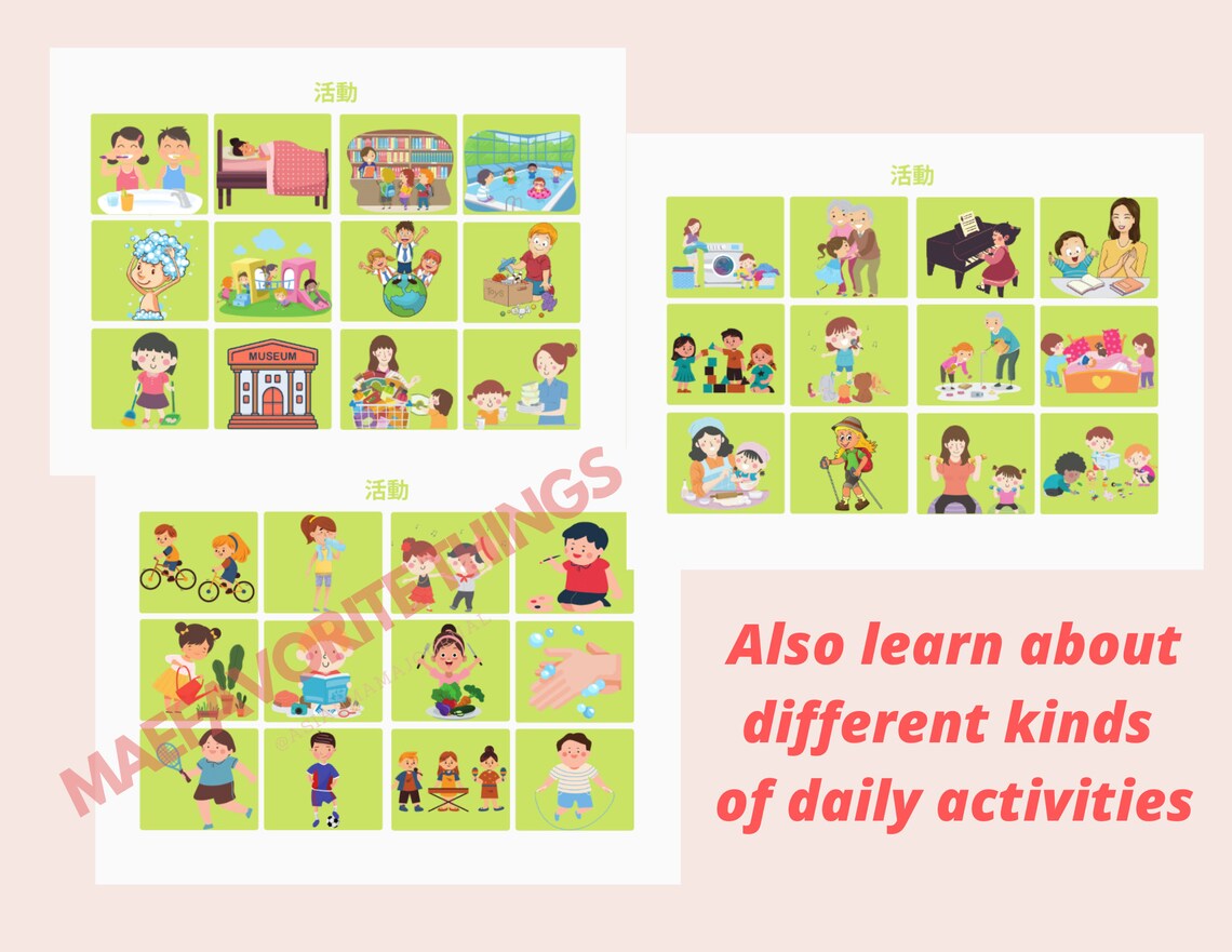 SIMPLIFIED CHINESE - Printable Chinese Morning Board | Daily Calendar ...