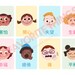 TRADITIONAL MANDARIN | Emotions Flash Cards | Card-sized Printable ...