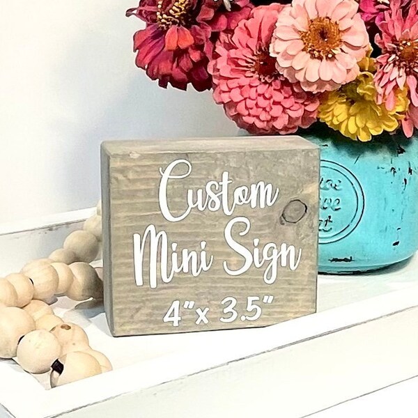 Custom Wood Signs - Etsy