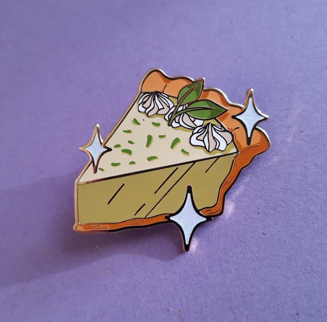 Key Lime Pie Enamel Pin - Etsy