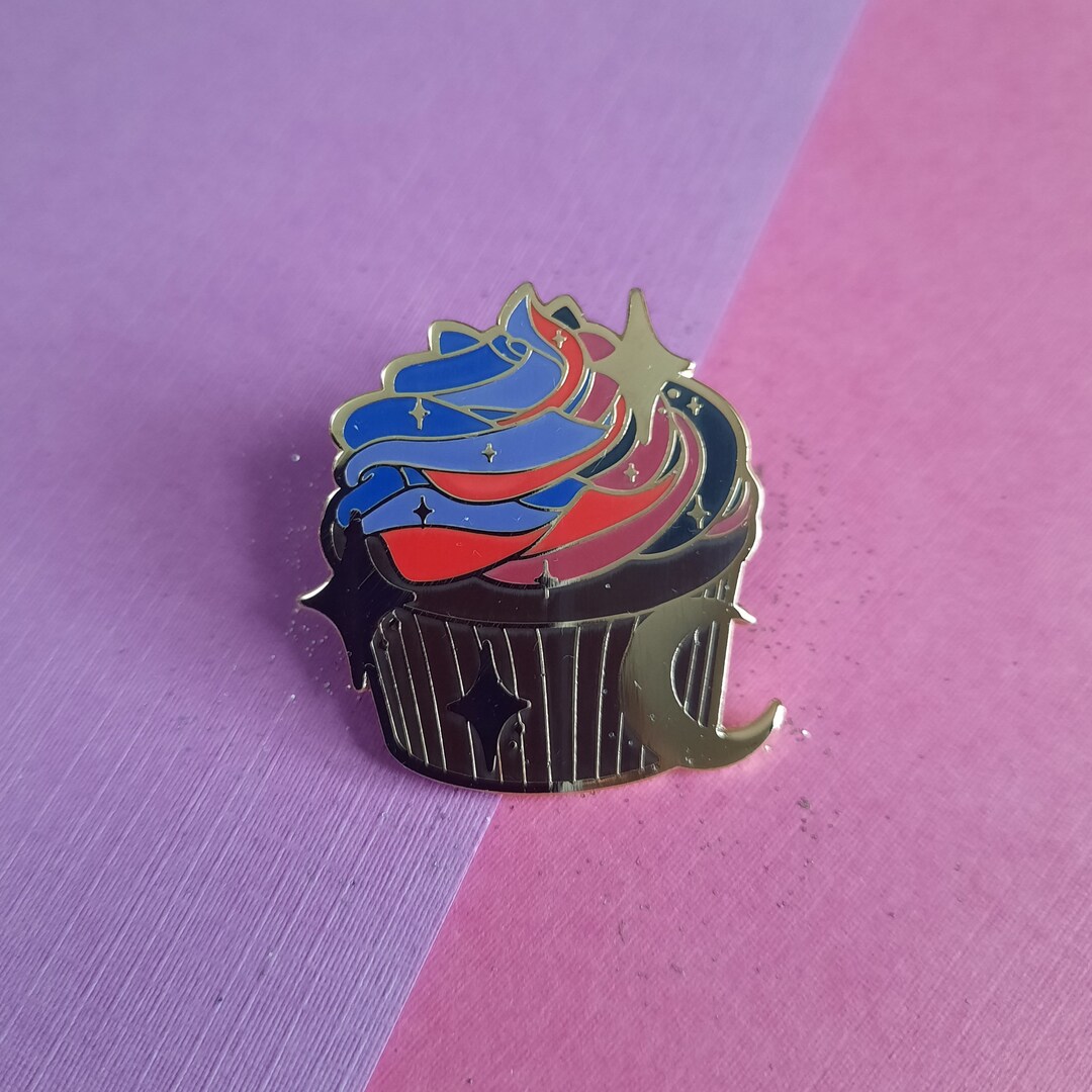 Polyamory Cupcake Pin - Etsy