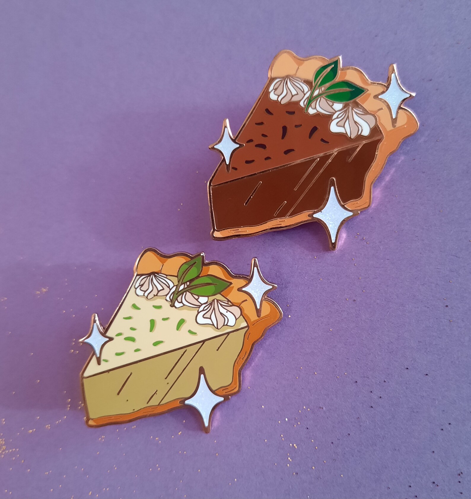 Key Lime Pie Enamel Pin - Etsy