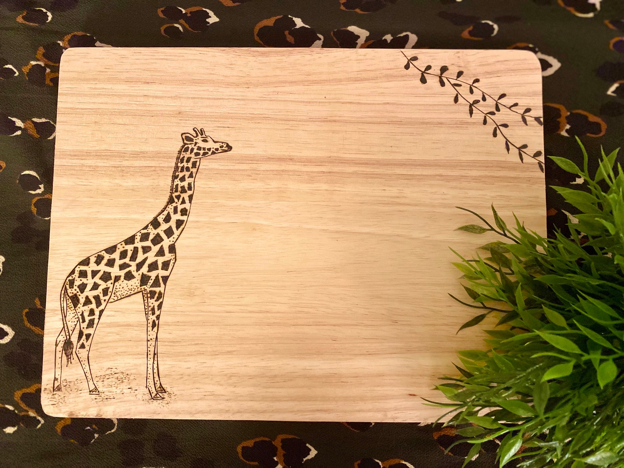 Pyrography Wooden Chopping Boards - Etsy