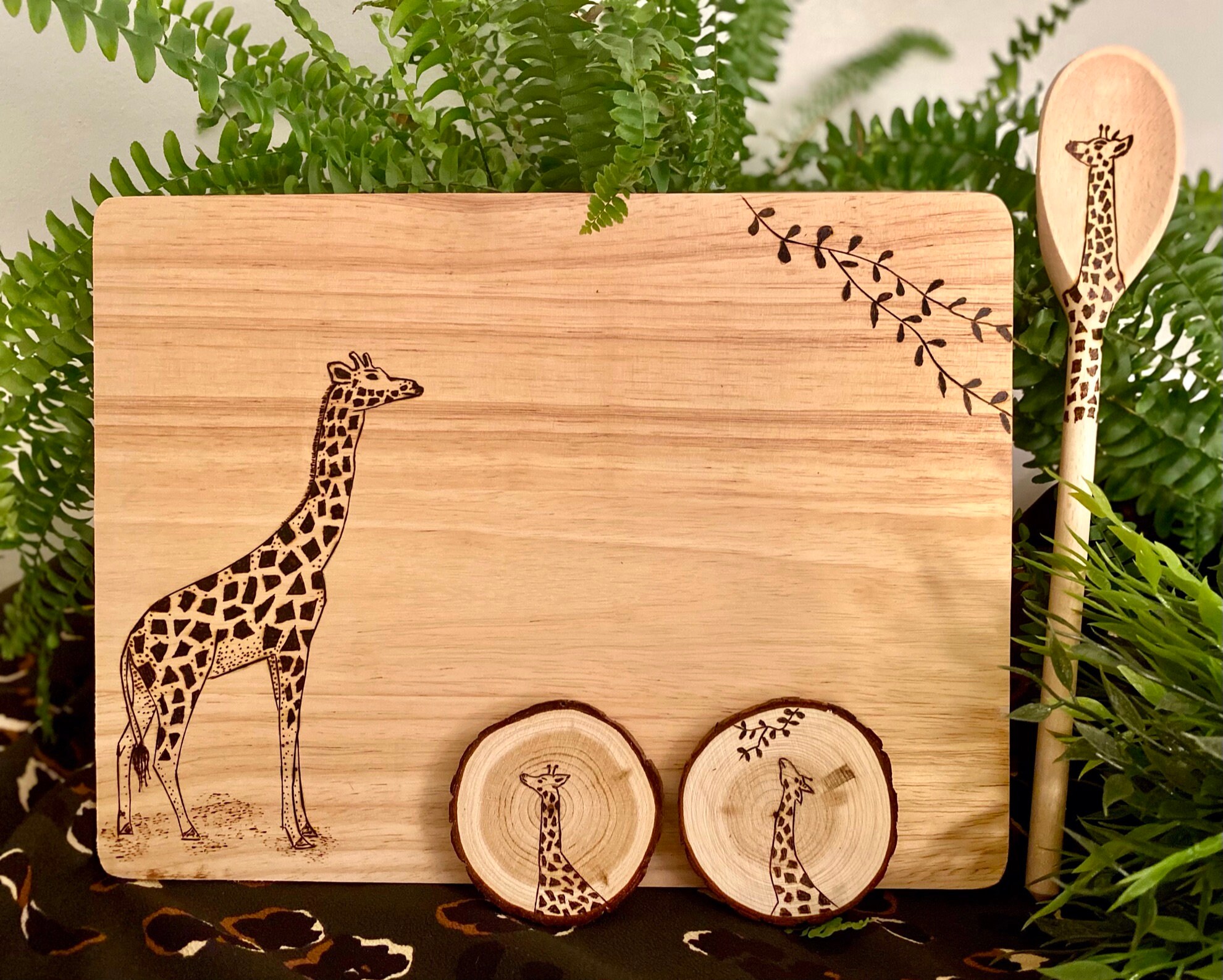 Pyrography Wooden Chopping Boards - Etsy