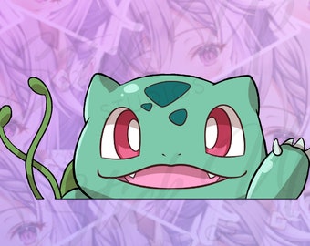 Peeker Vinyl Sticker - Etsy