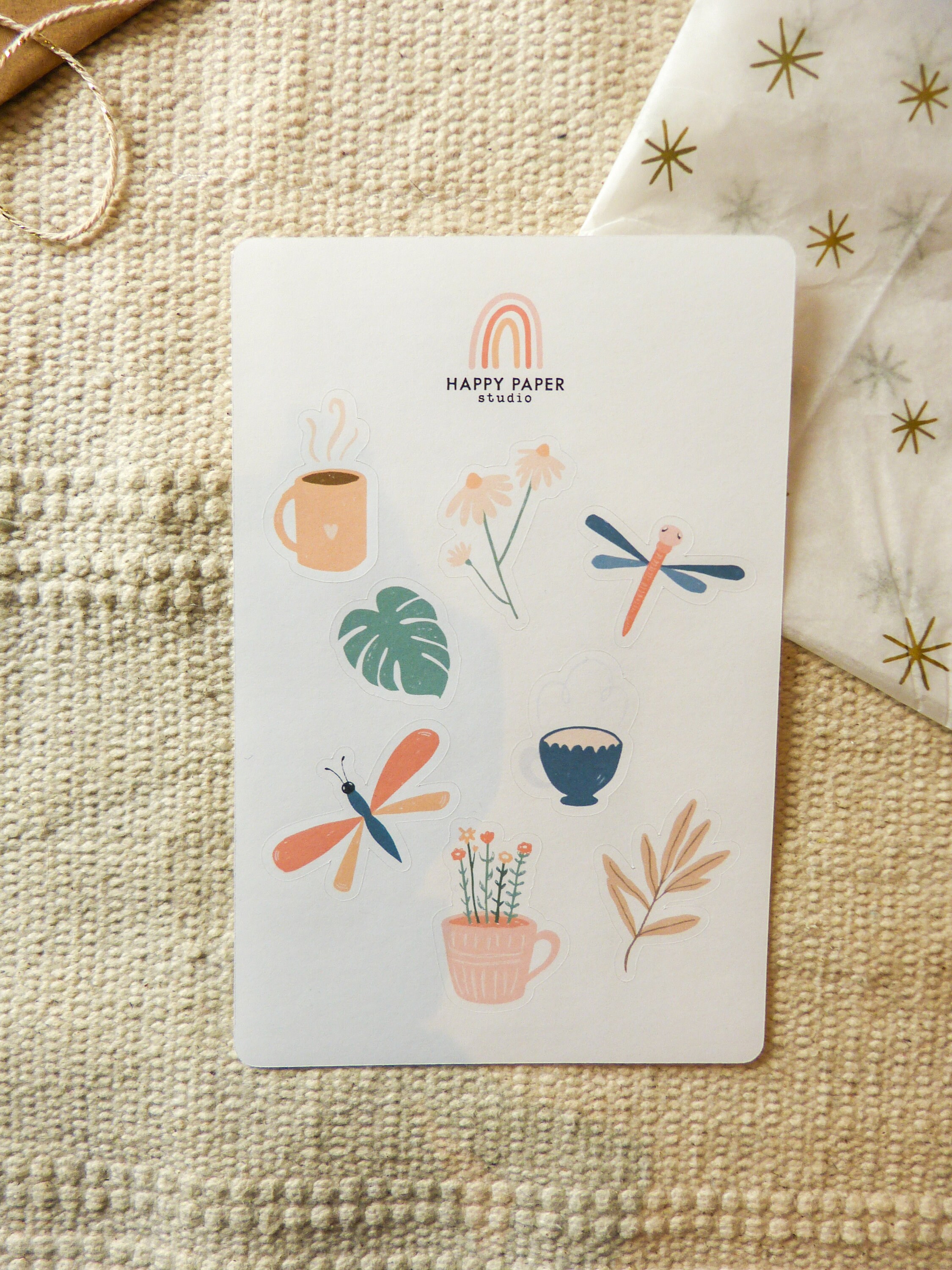 Nature Sticker Sheet - Etsy