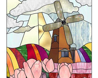 Glass Windmill | Etsy