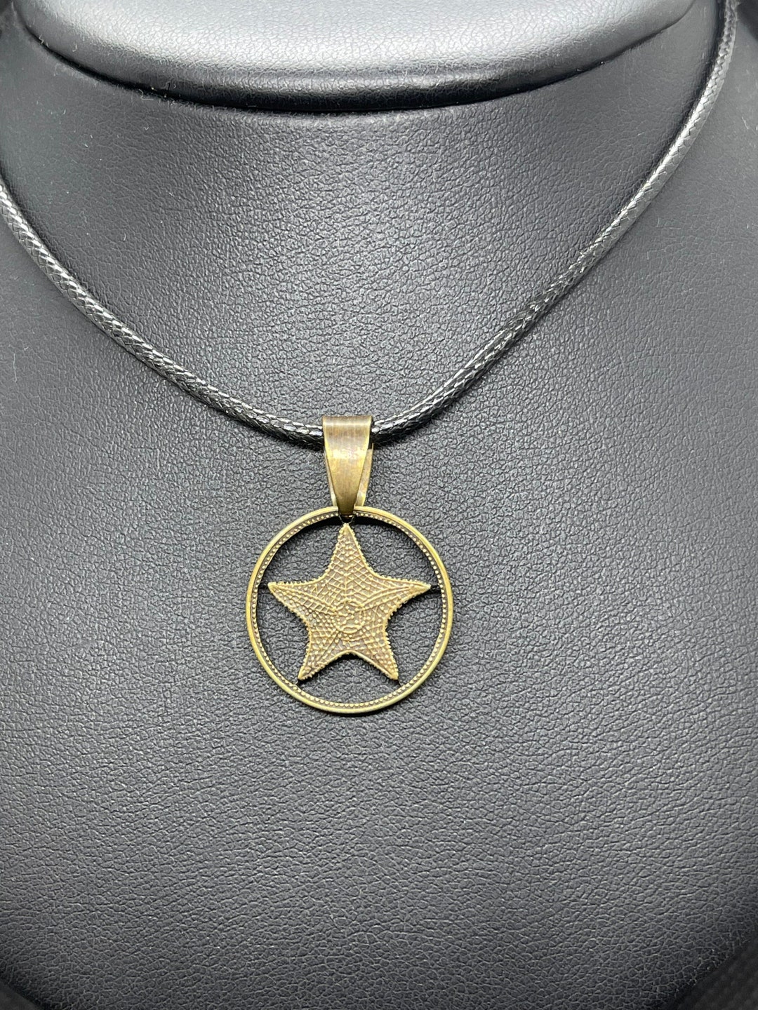 Starfish Pendant, Bahamas Coin, 1 Cent - Etsy