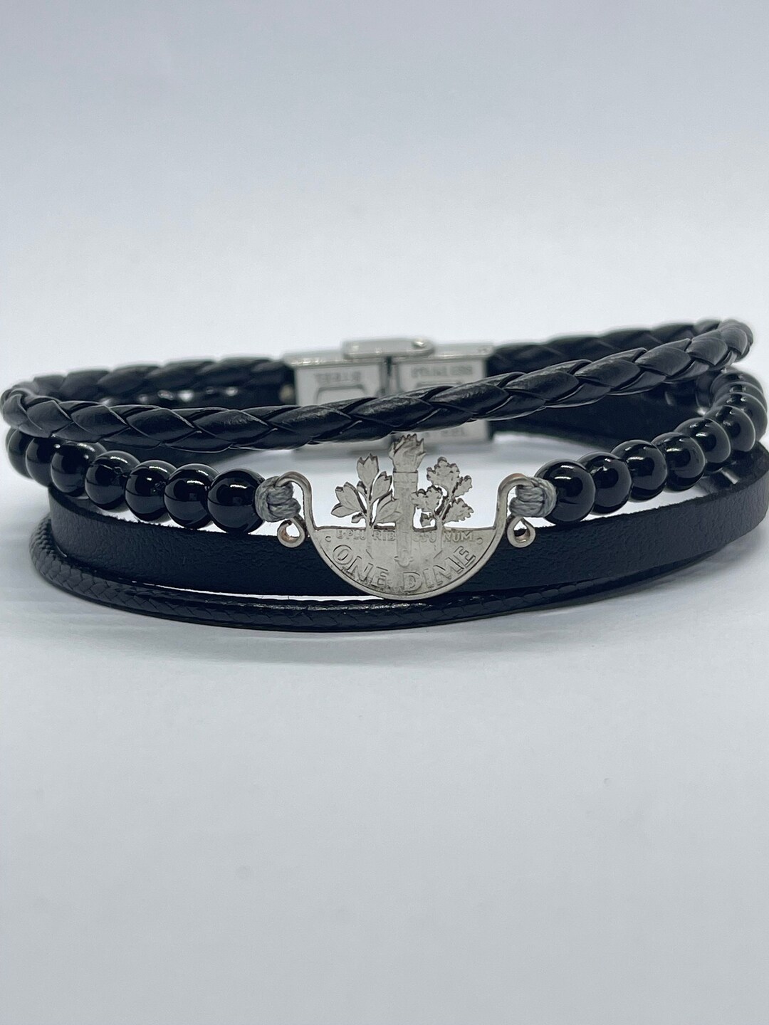 Bracelet, Symbol of Peace, Liberty and Victory, 1 Dime, United States ...
