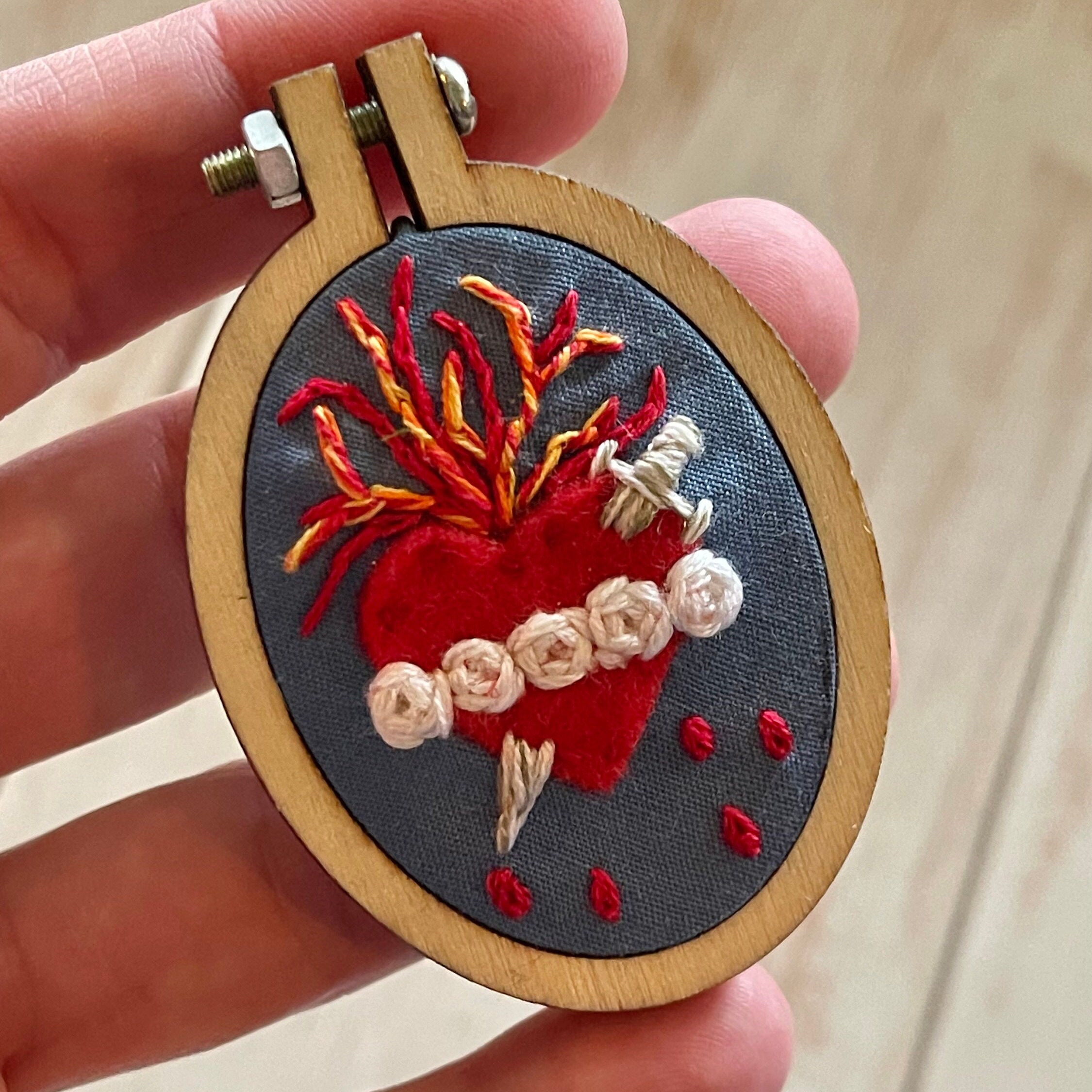 Immaculate Heart of Mary Token - Etsy
