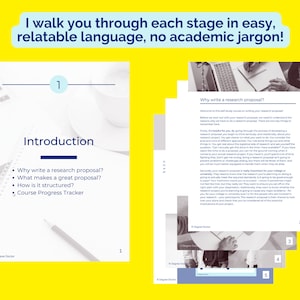 How to Write Your Research Proposal Phd Masters, Self-study Guide With ...