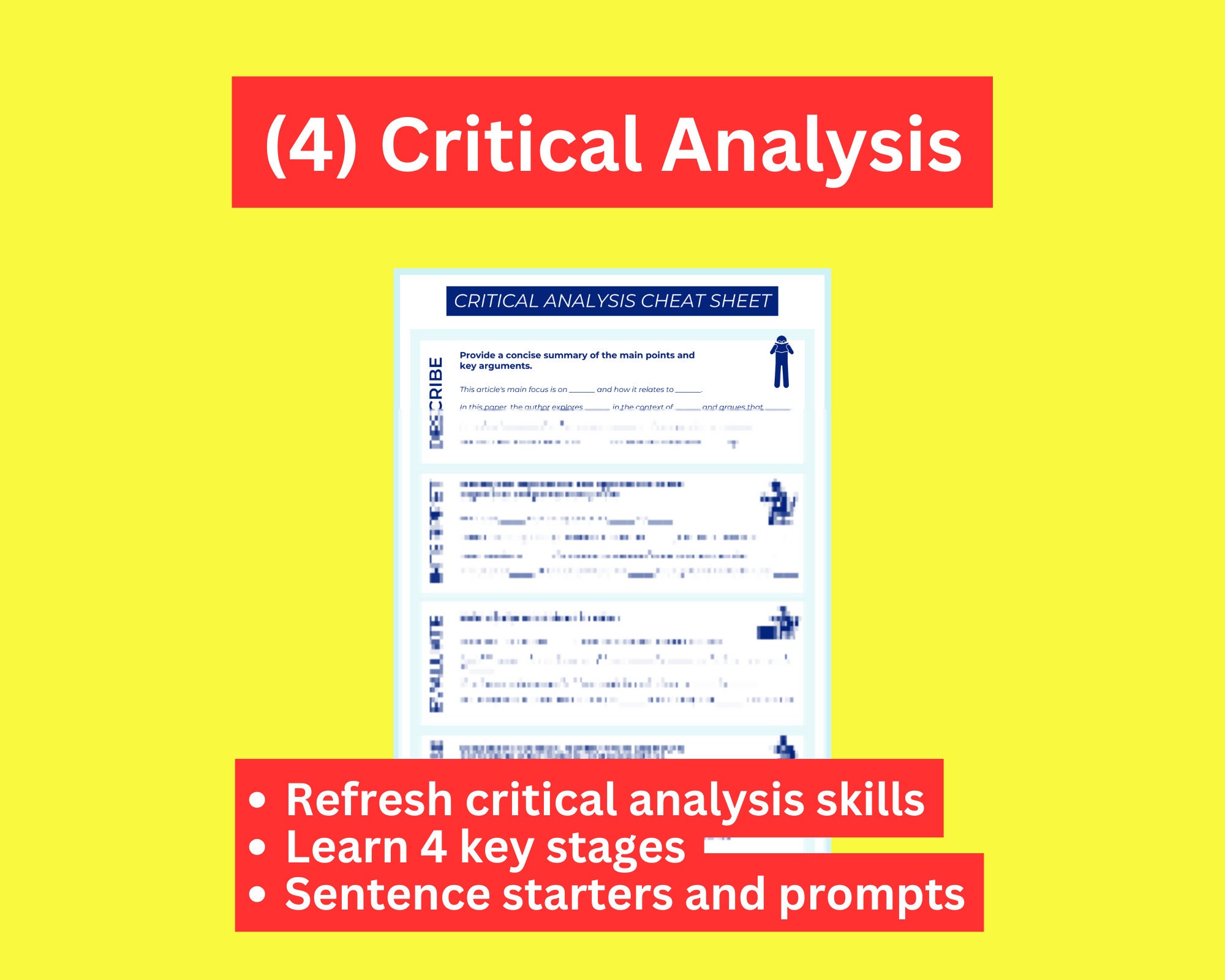 Grad School First Aid Kit: Cheat Sheets & Planners (PDF) - Etsy