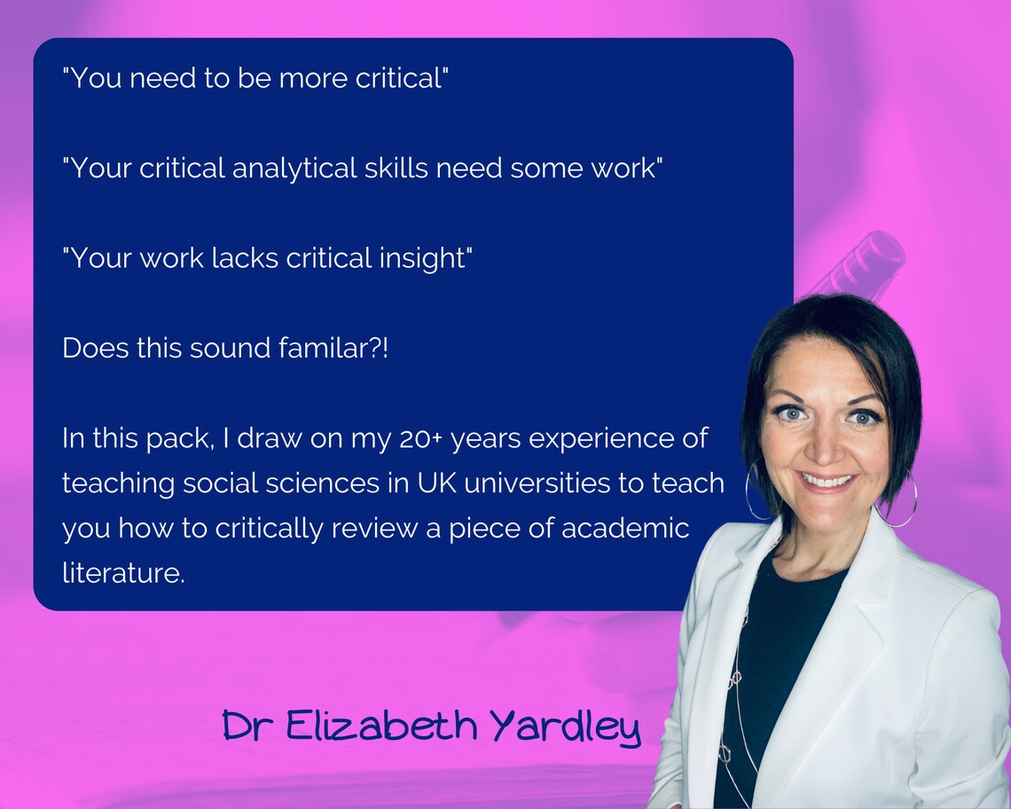 Critical Analysis Guide - Step-by-step PDF for Social Science Students ...