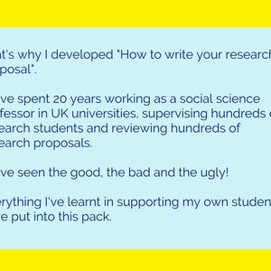 How to Write Your Research Proposal Phd Masters, Self-study Guide With ...