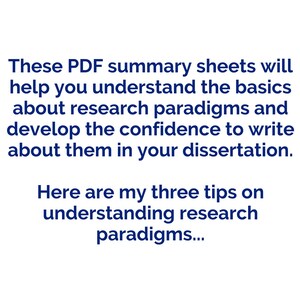 Research Paradigms Flashcards: Phd/masters Cheat Sheets (PDF) - Etsy