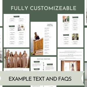 Wedding Planner Welcome Guide DIGITAL Template, New Client Welcome ...