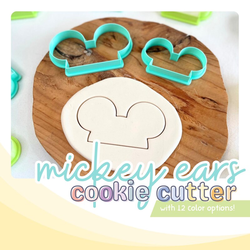 Mickey Mouse Cookie Cutter - Etsy