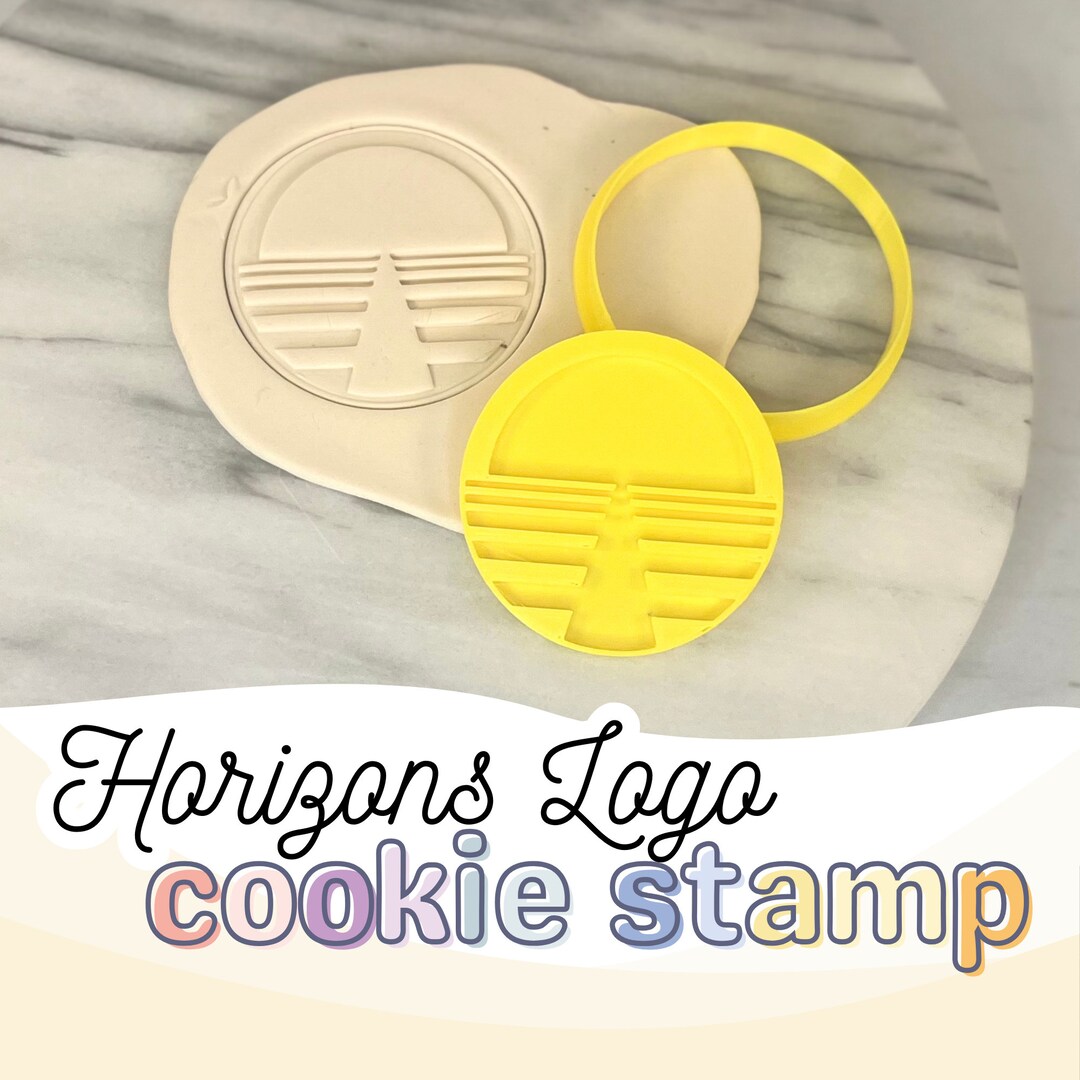 3.5 Horizons Pavilion Logo Cookie Cutter & Stamp EPCOT Center Disney ...