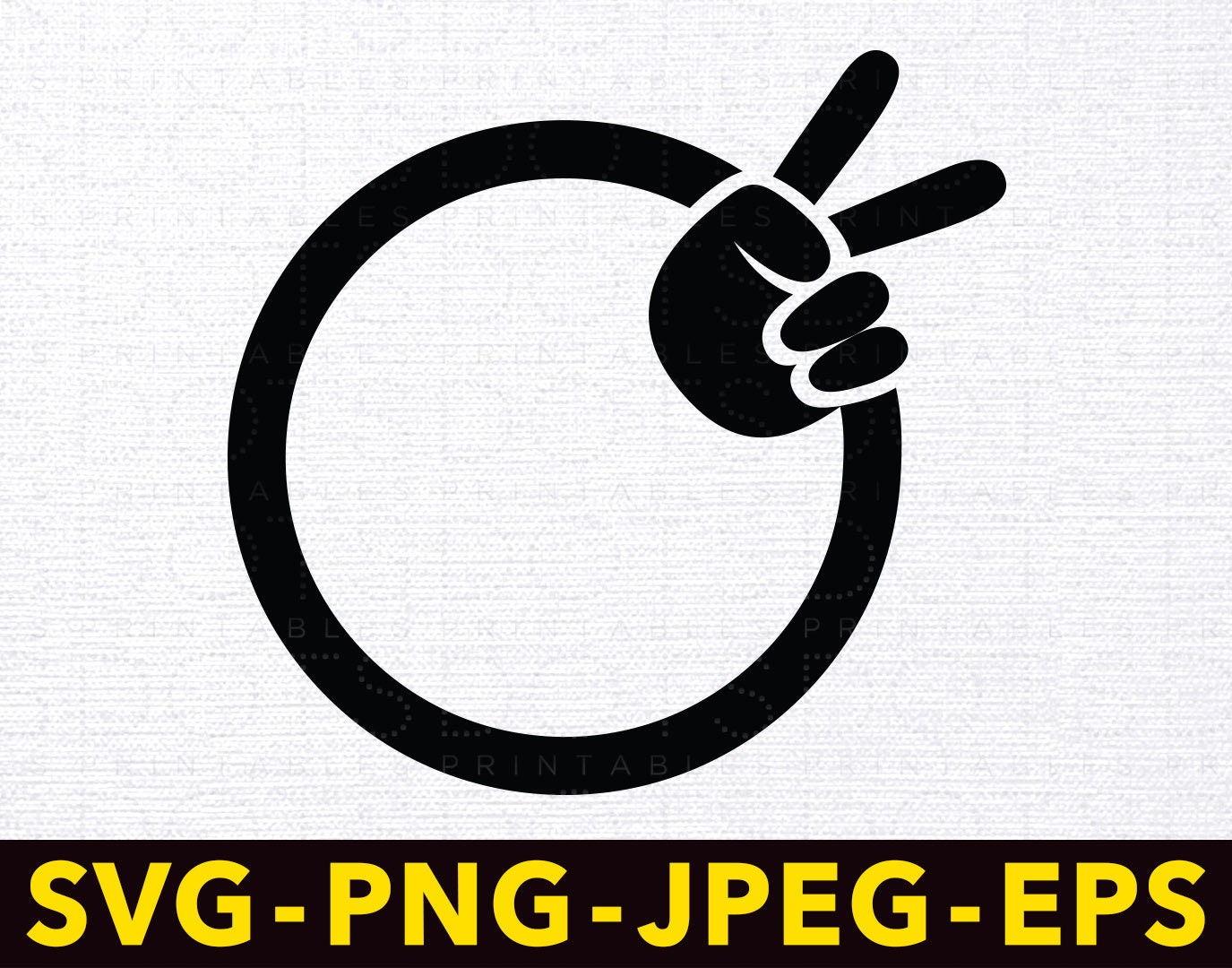 Downloadable Wheel Peace Wave Svg, Png, Jpeg, and Eps Files. Instant ...