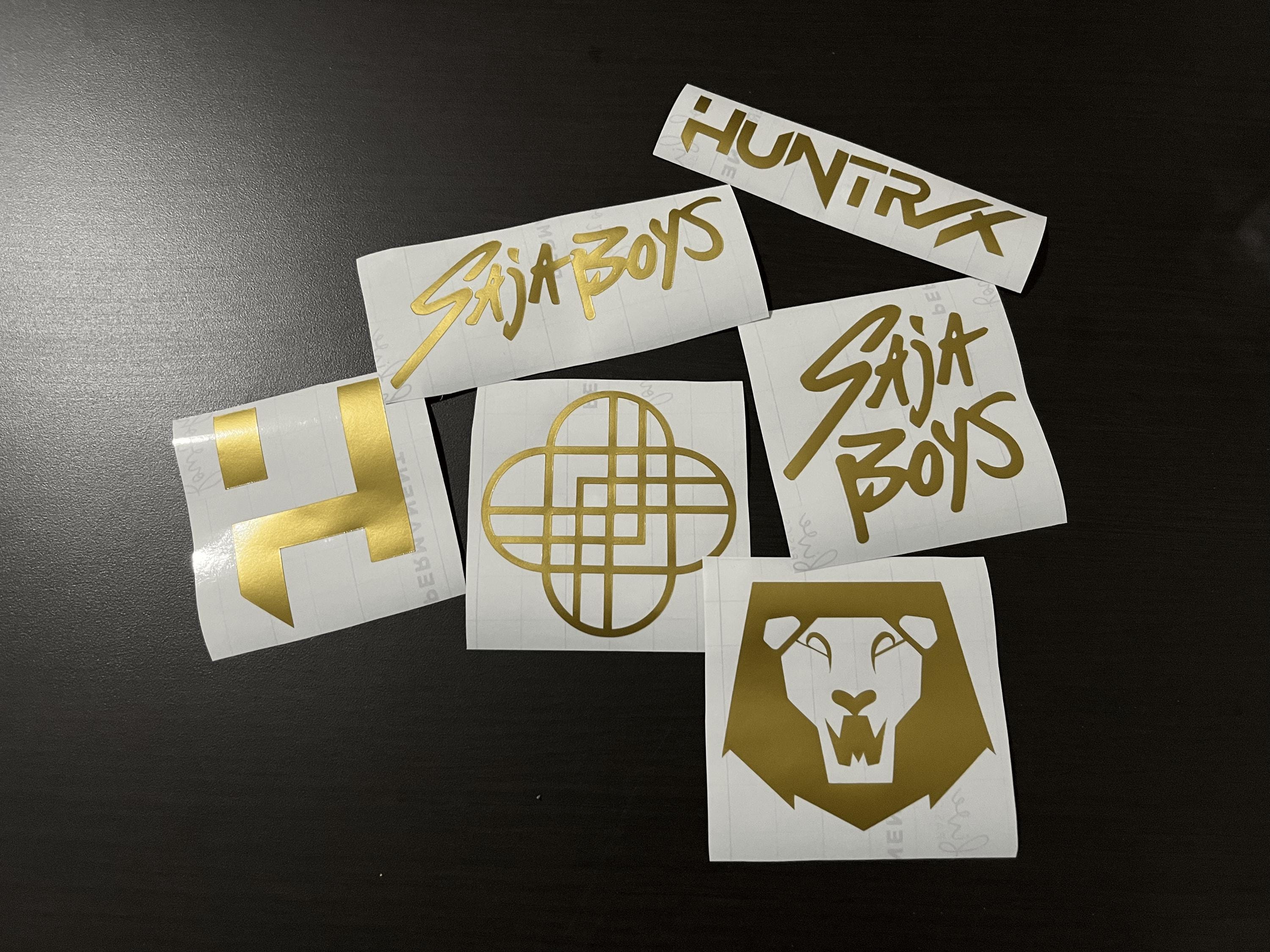 Character Stickers Huntrix Saja Anime Stickers - K-Pop Demon Hunters ...