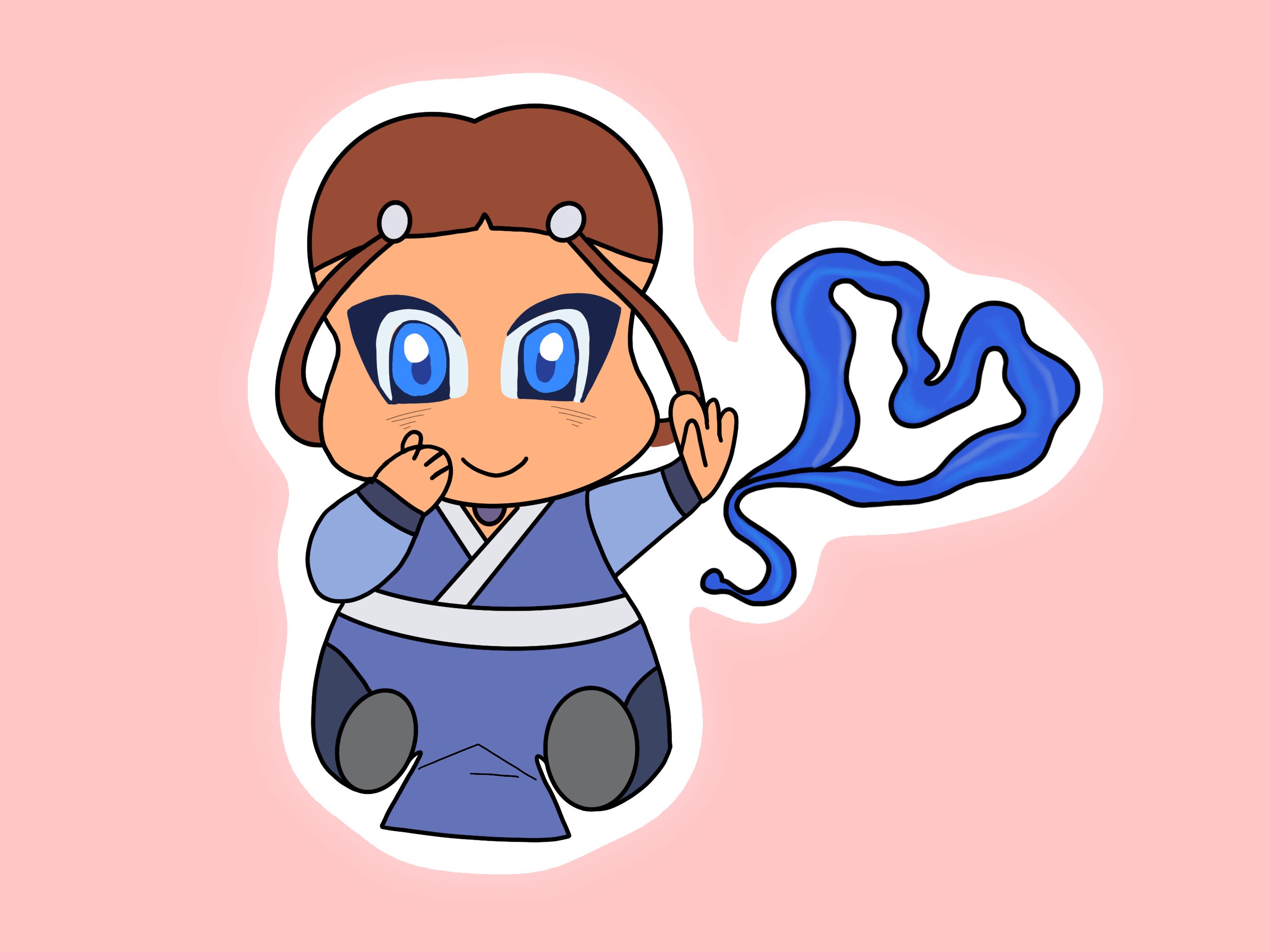 Element Sticker Last Airbender Avatar Stickers Avatar Decal Lightning ...