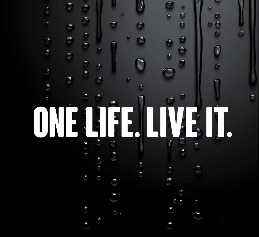 Funny "one Life Live It" Car Sticker - 4x4 Caravan Decal W096 - Etsy