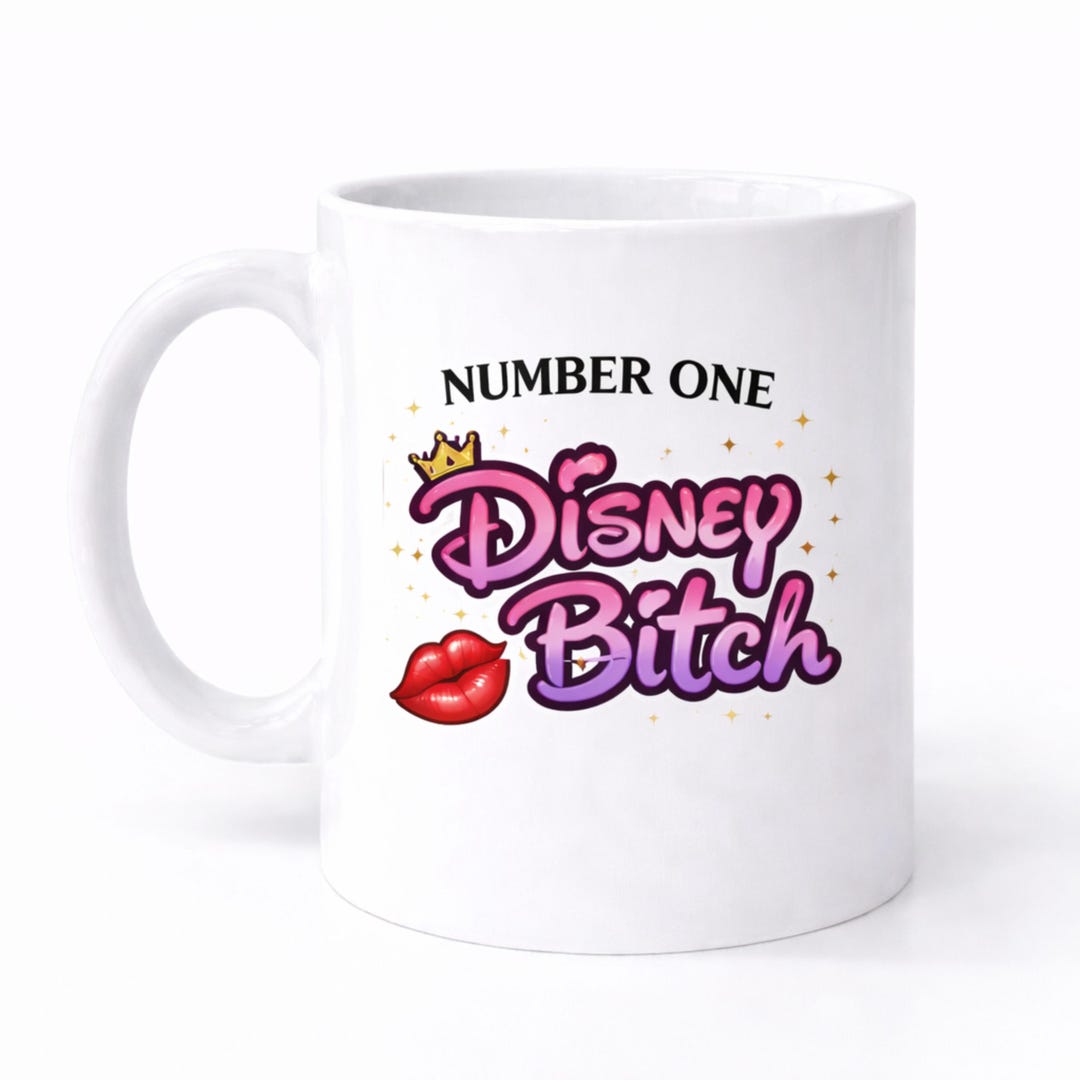 Funny Mug Coffee Tea Cup Gift Idea Rude Mug Ceramic Number One Disney ...